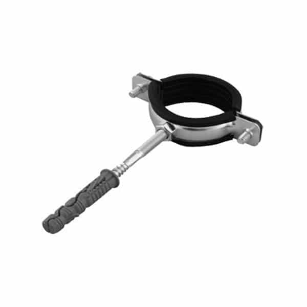 Obujmica (nosač cevi) metal+guma Aquer - Valdom